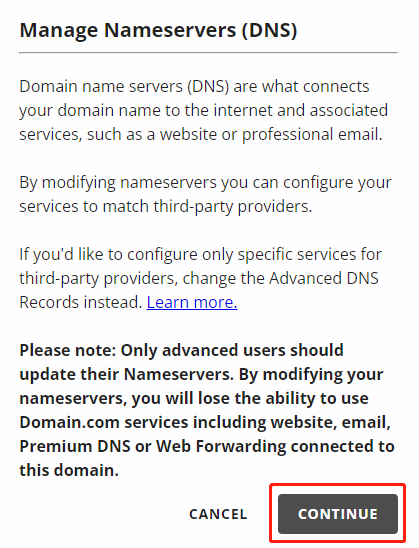 云解析 DNS Domain 注册域名如何配置为 DNSPod