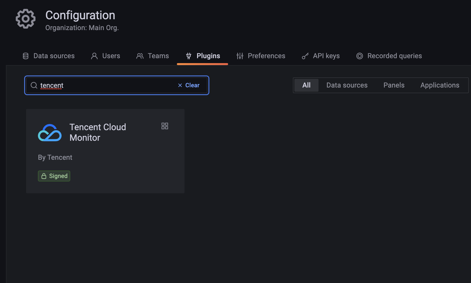 日志服务 CLS 对接 Grafana-开发者指南-文档中心-腾讯云