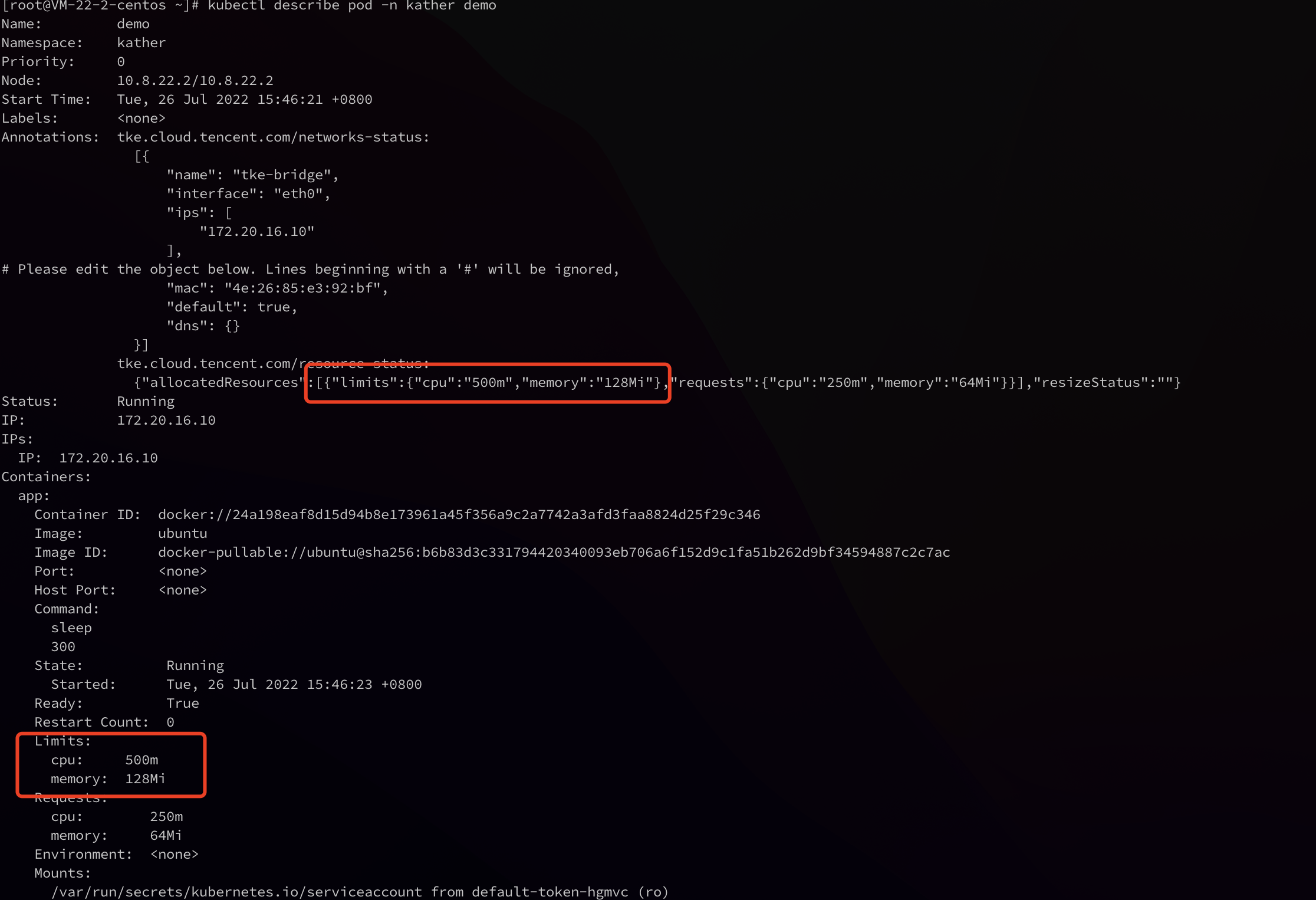 容器服务 Pod 原地升降配-TKE 标准集群指南-文档中心-腾讯云
